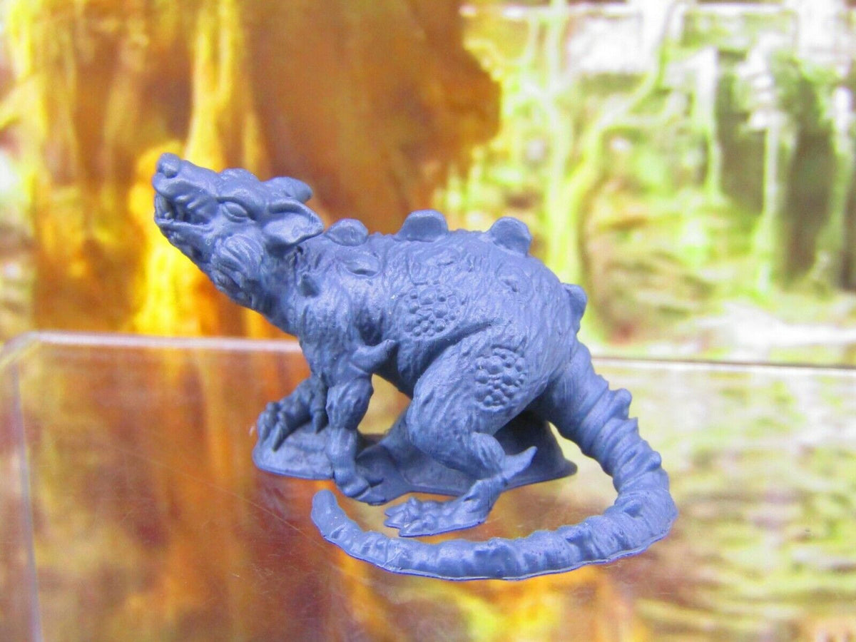 Giant Dire Rat Mini Miniatures 3D Printed Resin Model Figure 28/32mm ...