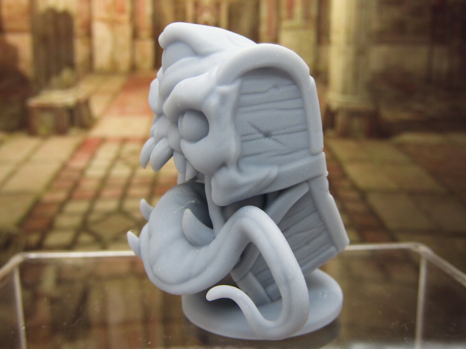 Mimic Treasure Chest Monster Mini Miniature Mimick Mimik 3D Printed Mo ...